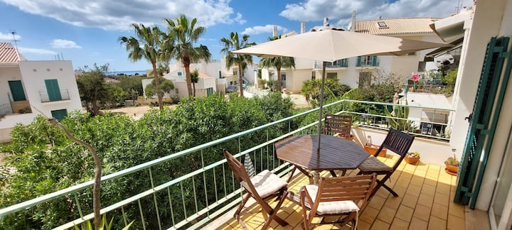 Meerblick! Duplex-ferienwohnung Mit Wlan & Netflix - Ferragudo