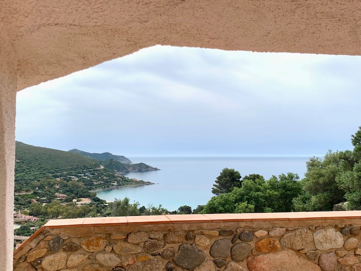 Villa "Genesis" Con Vista Sulla Baia Di Gennemari! - Solanas