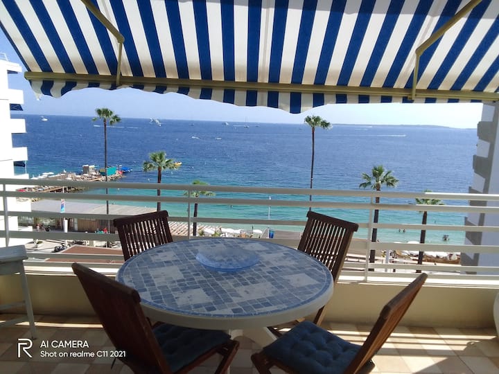 Bel Appartement Face Mer - Juan-les-Pins