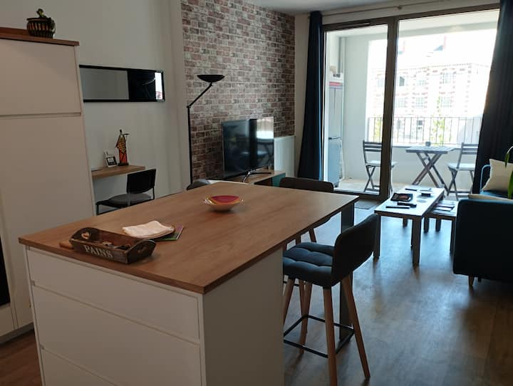 Appt Neuf,50m2,quartier St Donatien, Dans Impasse - Nantes