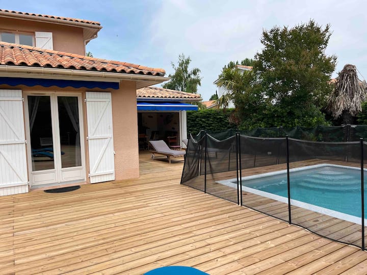 Bassin D'arcachon Sur Golf Grande Villa Piscine - Gujan-Mestras