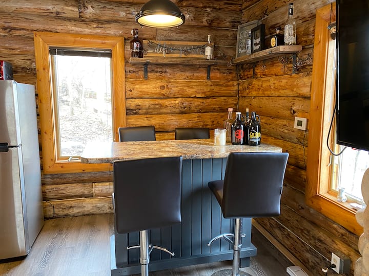 Beautiful Rustic Log Home With Lake Access - Black lake, Aitkin