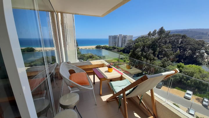 Condominio Con Salida A La Playa Preciosa Vista - Papudo