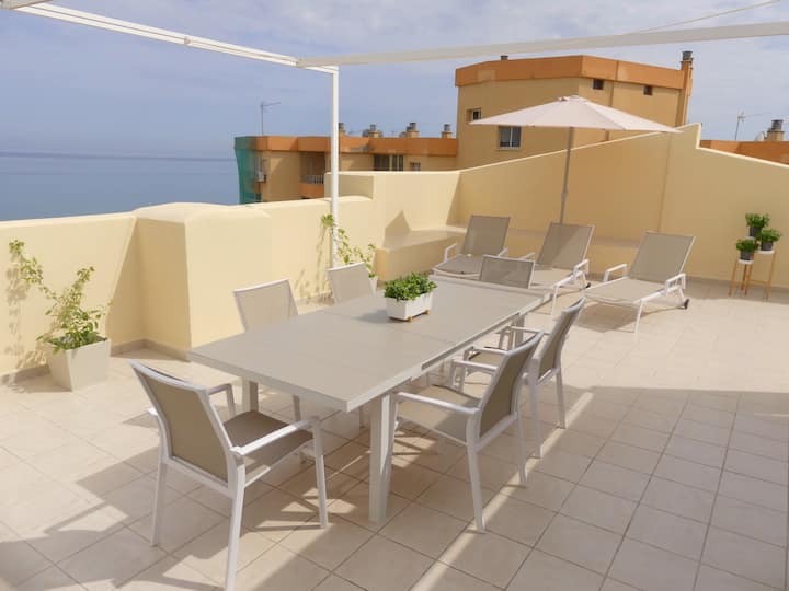 Duplex La Carihuela 1ª Linea De Playa Apartamento Costa Del Sol - Torremolinos