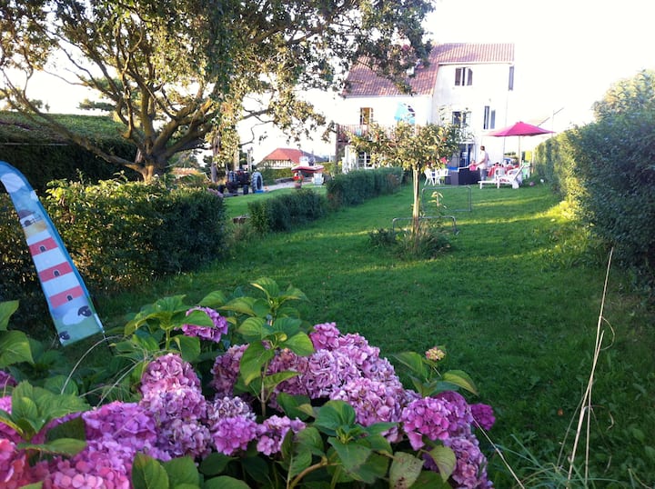 Lovely Sunny Family House By The Sea, Big Garden - Quiberville
