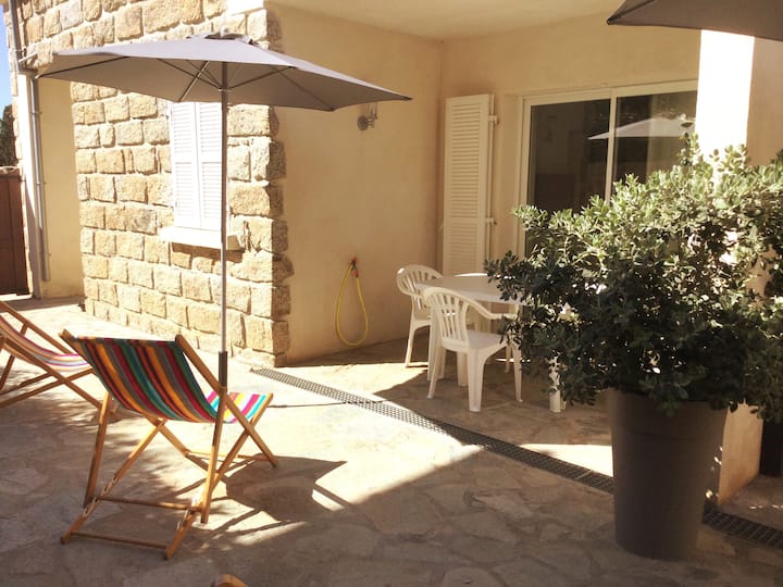 Appartement T2 De Plain-pied Proche Des Plages. - Serra-di-Ferro