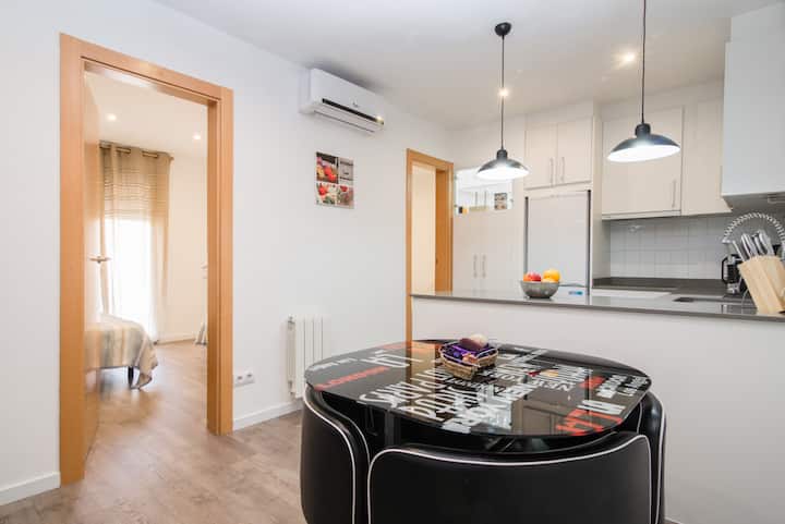 Joli Appartement Très Bien Desservi - 바르셀로나