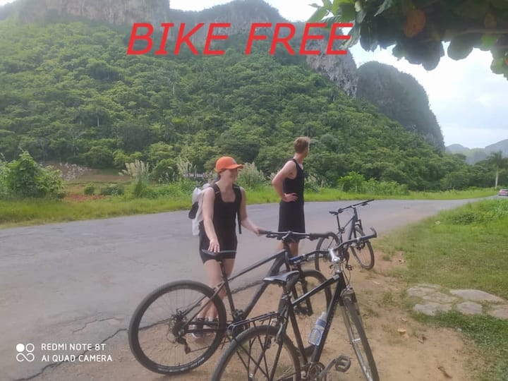 Casa Vicen Y Yusi (Room 1) Free Bikes - Viñales