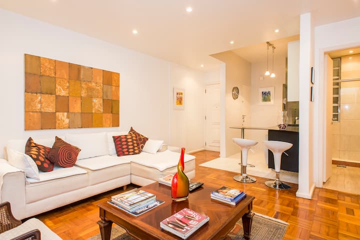 Leblon 3 Quartos, Luxo, Ar Split, Wifi, Tv A Cabo - Rio de Janeiro