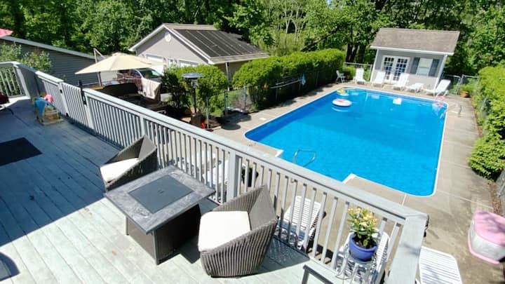 7.5 Ac Estate Inground Pool Hot Tub&sauna - Worthington State Forest, Columbia