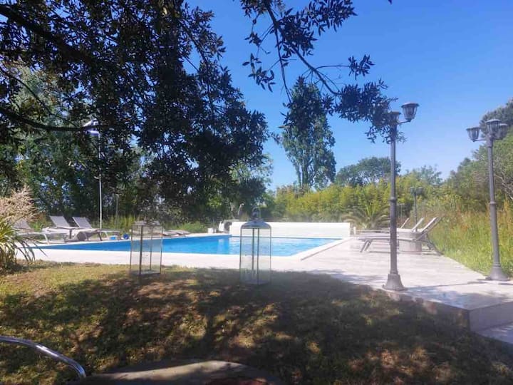 Broceliande La Grande Maison Et Sa Piscine Xl - La Tremblade