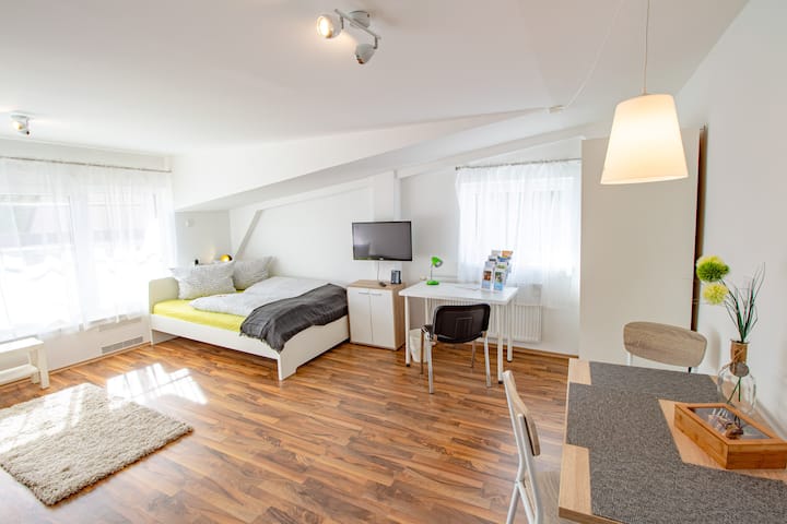 Lichtdurchflutetes Dachgeschossapartment - Augsburg