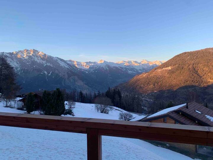 Très Joli Appartement Idéal Famille Cabine à 300m - La Tzoumaz