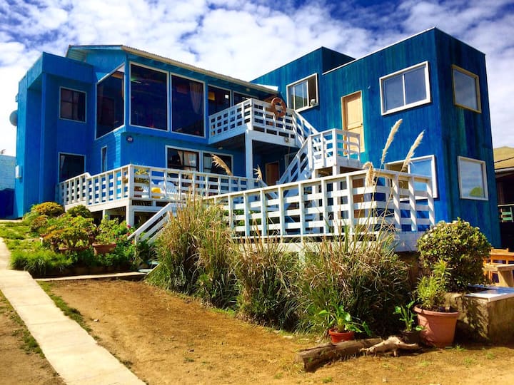 Habitación Privada, Vista Al Mar Con Una Ventana - Pichilemu