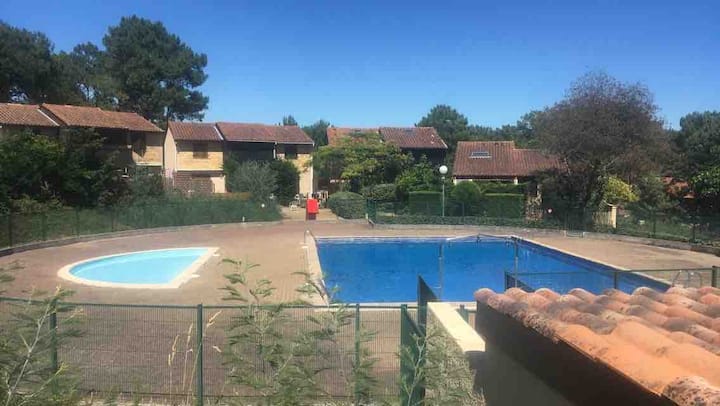 Maison, Piscine, Océan - Lacanau