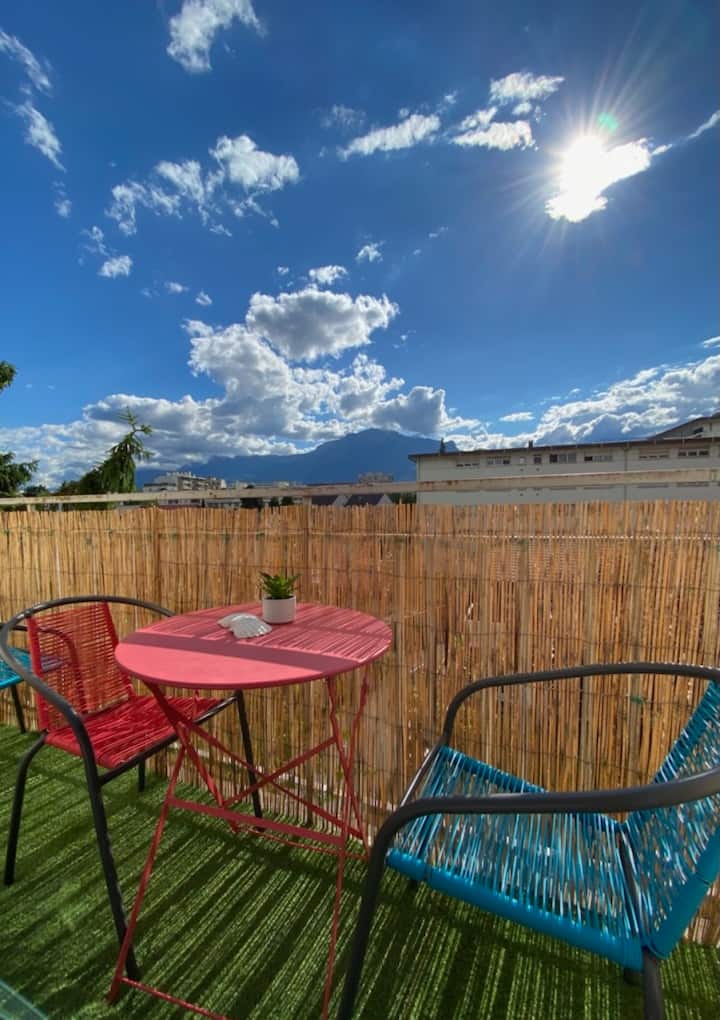 Campus/polytech/climatisation /4 Chambres - Grenoble