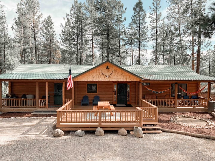 The Freelove Cabin | Your Family Adventure Awaits - Fenton Lake State Park, NM