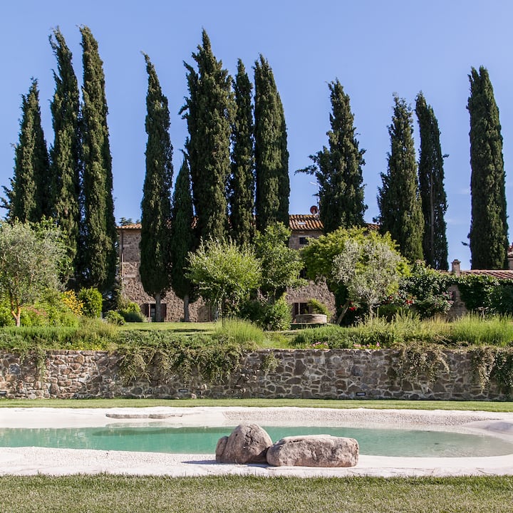 In Villa Toscana Con Parco E Piscina, Montalcino - San Quirico d'Orcia