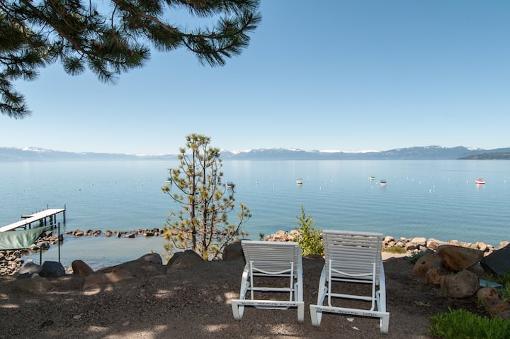 Private Beach Studio - Lakefront Property - North Lake Tahoe, CA