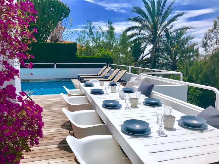 Belle Et Spacieuse Villa Avec Vue Panoramique - Marbella