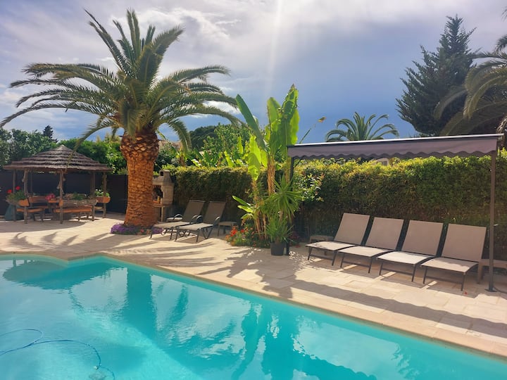 Ideal Famille, Superbe Villa Proche Plage à Pieds. - Costa Azul