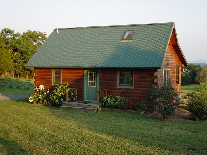 Log Cabin On Lazy Acres Farm. Close Tovmi W&l, Vhc - Lexington, VA