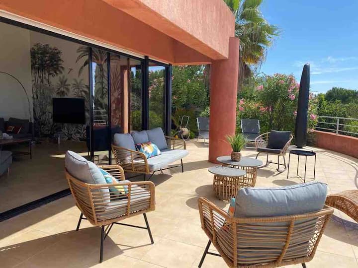 Villa Horizon Avec Piscine 10 Personnes - La Gaude