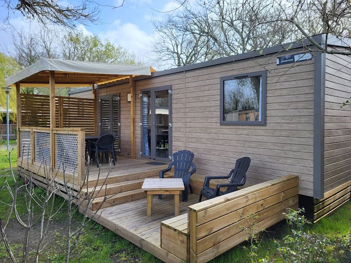 Mobilhome Neuf 3chambres Dans Camping 5*le Mayotte - Landes