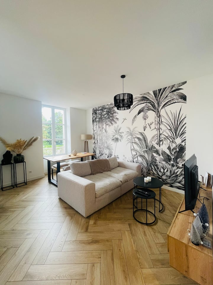 Voiron : Joli Appartement Style Loft Hyper Centre - Voiron