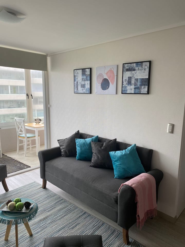 Condominio Playa Paraíso, Dpto Vista Al Mar. - El Tabo