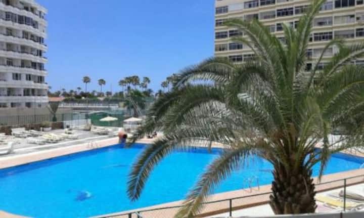 Yumbo,mercadona 400m.free Parking.maspalomas. - Playa del Inglés