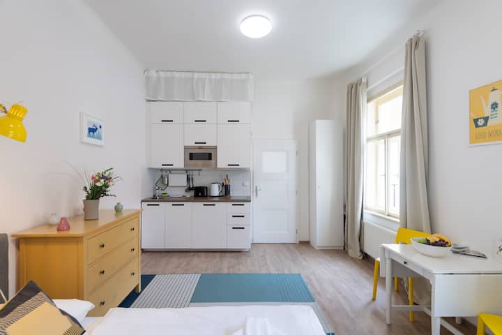 Sunny Studio Apt. In The Old Town - プラハ