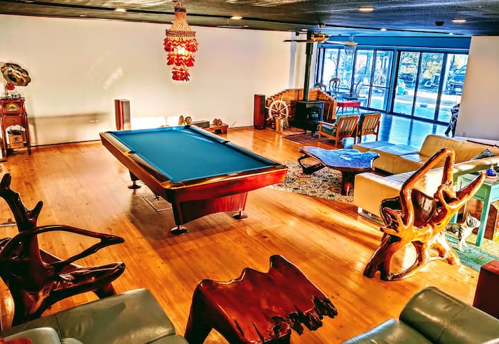 Ocean Front , Private Pool＆sauna ,Billiards - Oarai