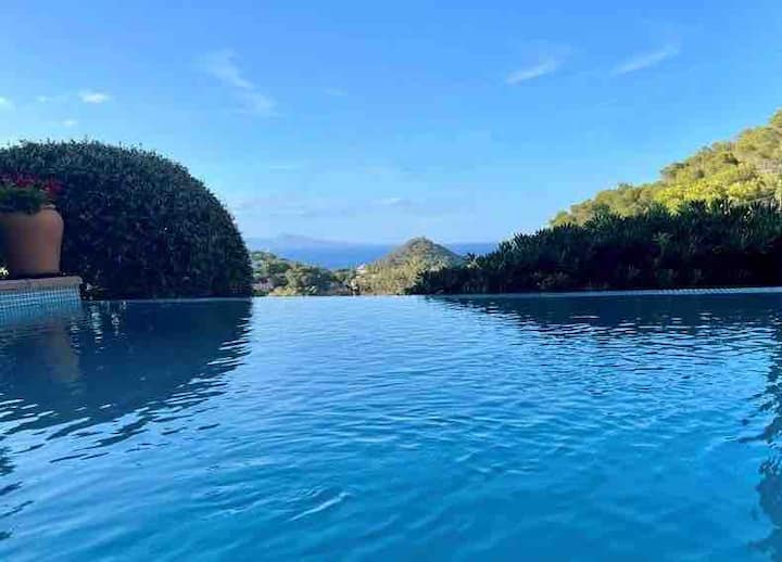 Maison Et Son Cottage ,Vue Mer, Piscine Privée - Costa Brava