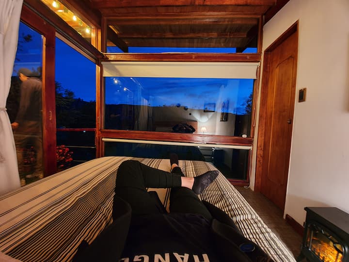 Tree House+wifi+views+petfriendly+parking@suesca - Suesca