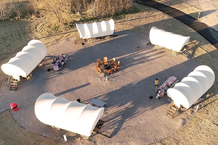 Conestoga Wagon For 4 At The Orr Family Farm No.2 - Norman, OK