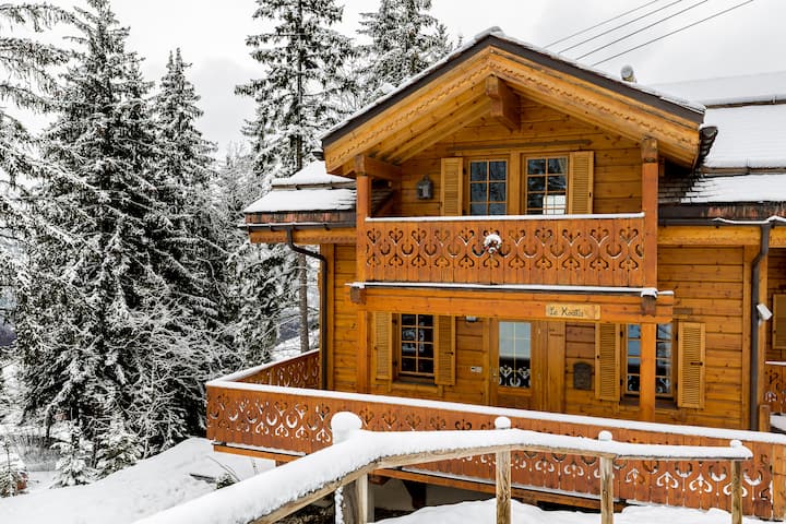 Le Koala: Chalet De Charme Au Coeur Des 3 Vallées. - Méribel