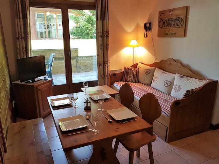 1 Bedroom Ground Floor Apartment With Large Patio. - Haute-Savoie