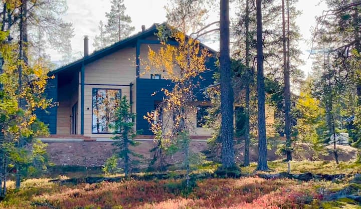 Ylläs Log House - @Villa_lompolo - Äkäslompolo