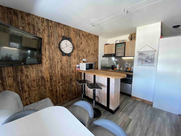 Superbe Studio De Montagne Entièrement Rénové - Les Gets