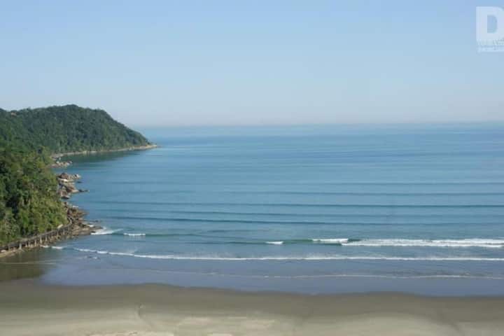 Canto Do Forte Apartment 50 Meters From The Beach 2 Bedrooms, Living Room, Balcony, Kitchen. - São Paulo