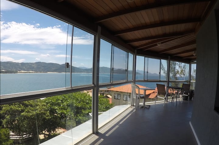 Casa - Vista Incrível No Morro Da Vigia, Garopaba - Garopaba