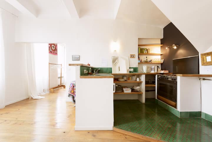 Loft Ensoleillé Cours Julien(climatisation, Métro) - Marseille