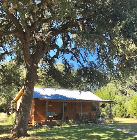 Four Sisters Ranch Cabin, Utopia, TX - Cabins for Rent in Utopia, Texas ...