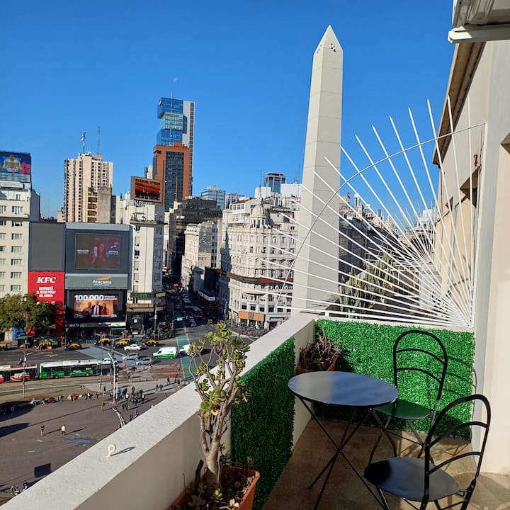Balcones Al Obelisco En Buenos Aires - Buenos Aires