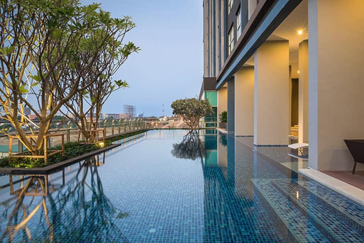 Kf109 Spacious & Relaxing Hua Hin Condo True Arena - Prachuap Khiri Khan
