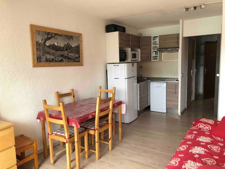 Studio Centre Parking Gratuit
Pied Jandri 3s & Esf - Les Deux Alpes