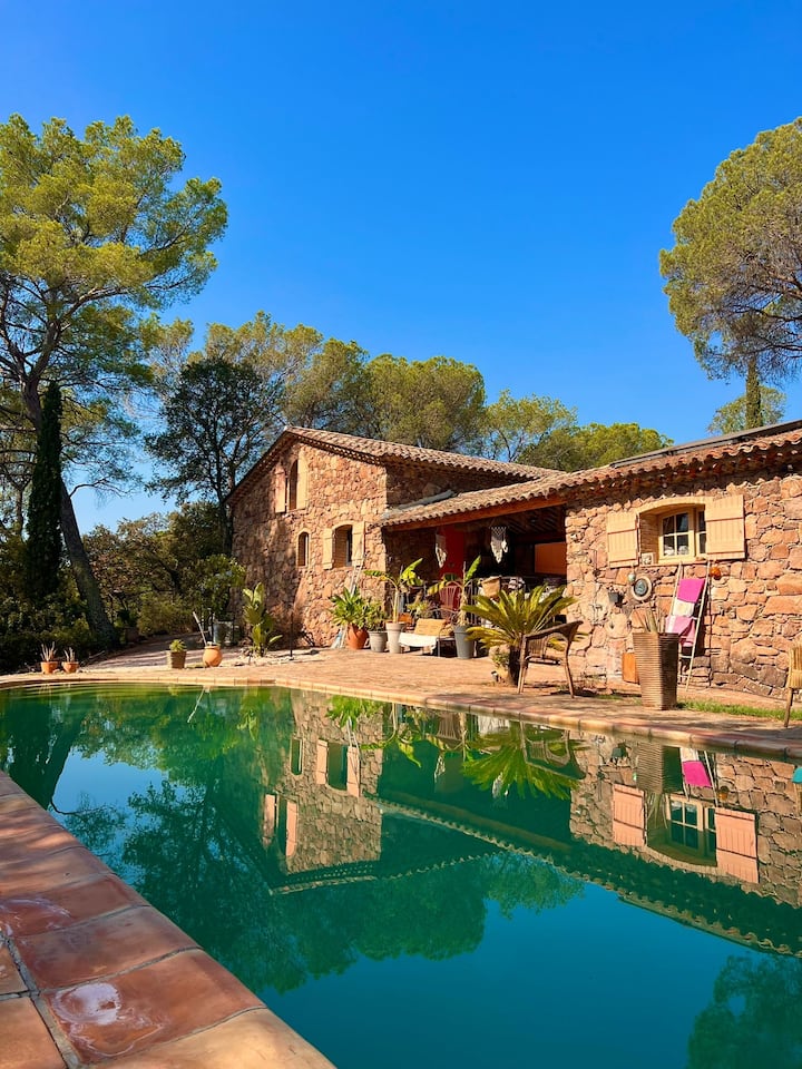 Le Mas D'amoun Et Ses 2 Chambres+cuisine D'été - Roquebrune-sur-Argens