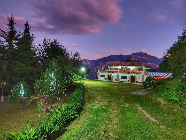 Rancho Luna, Casa De Campo Con Chimenea Interior. - Zacatlán