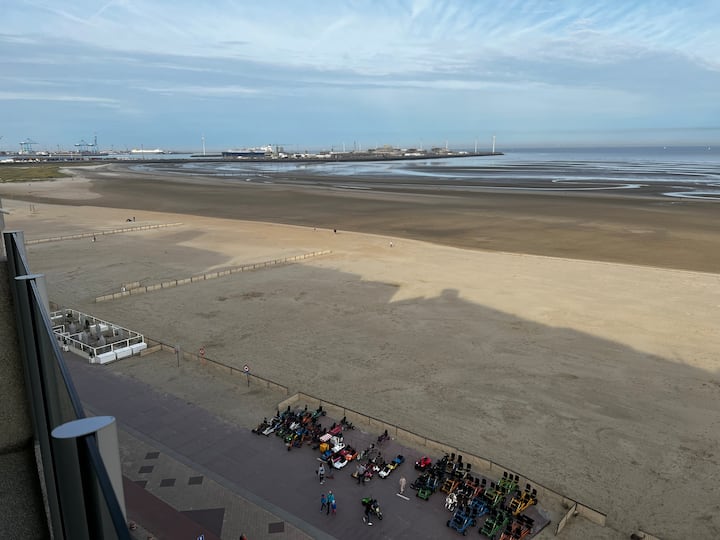 Zeezicht Appartement Met Privé Garage-gezin-strand - Brügge